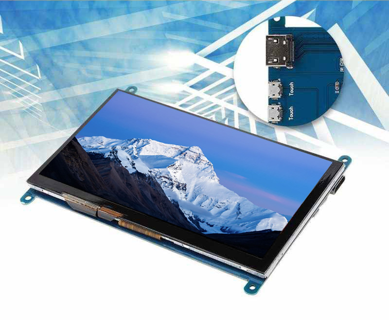 7-inch LCD display touch screen Raspberry Pi | Shopee Malaysia