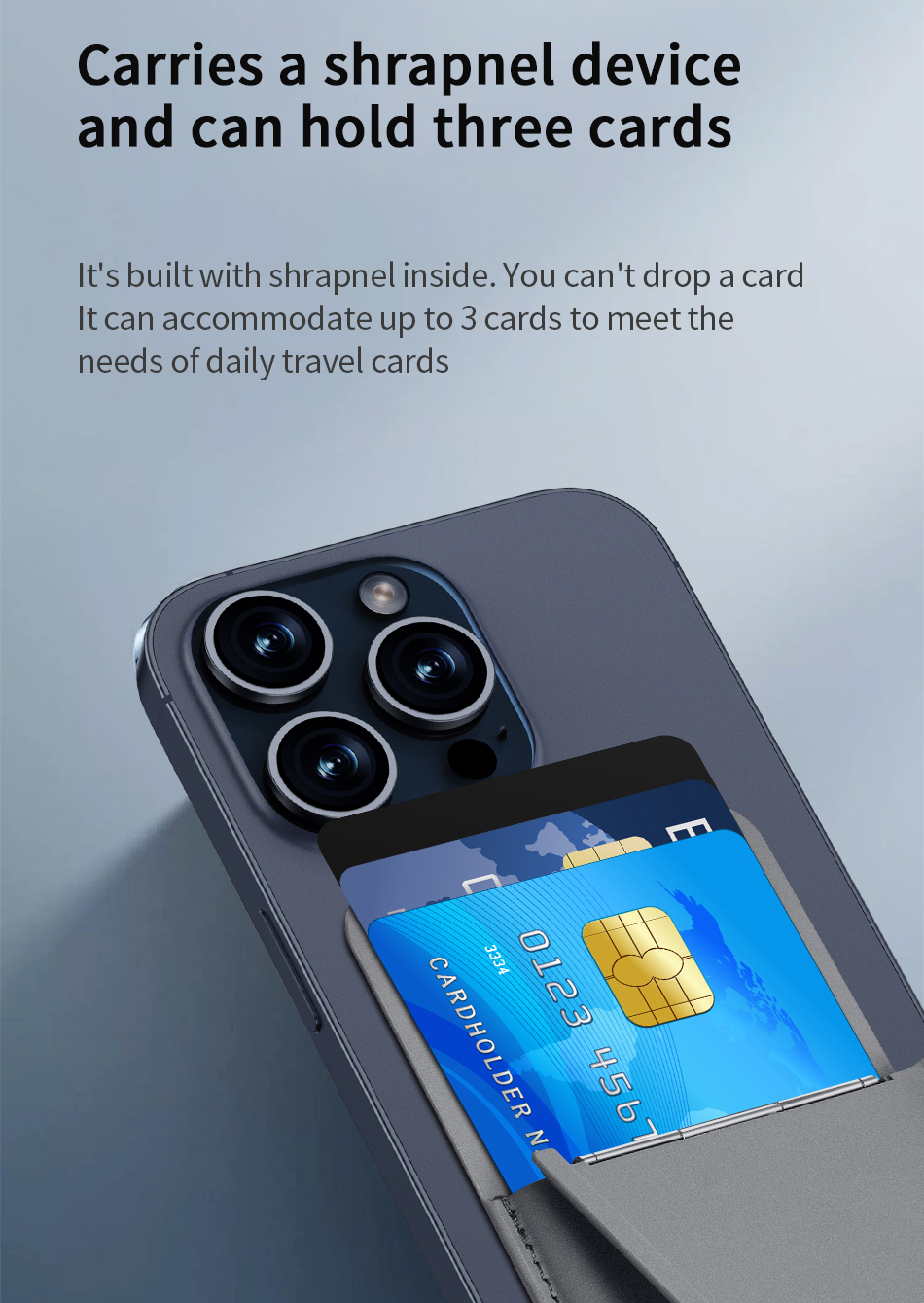 WiWU Mag Wallet Portable Stand Card Wallet Strong Magnetic Adsorption ...