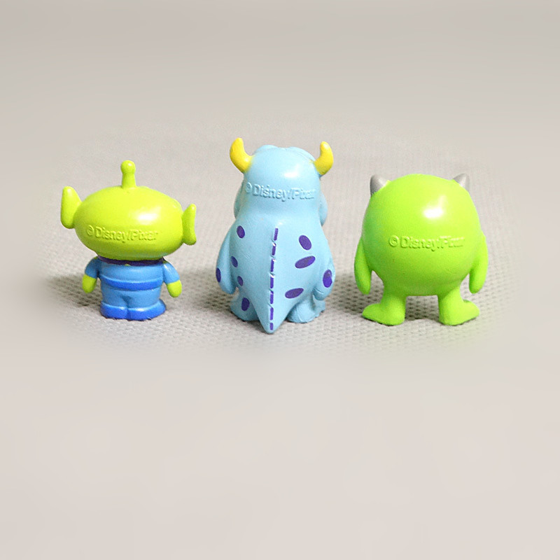 1Pcs 2-3cm Toy Story Aliens Monsters, Inc James P. Sullivan Monsters ...