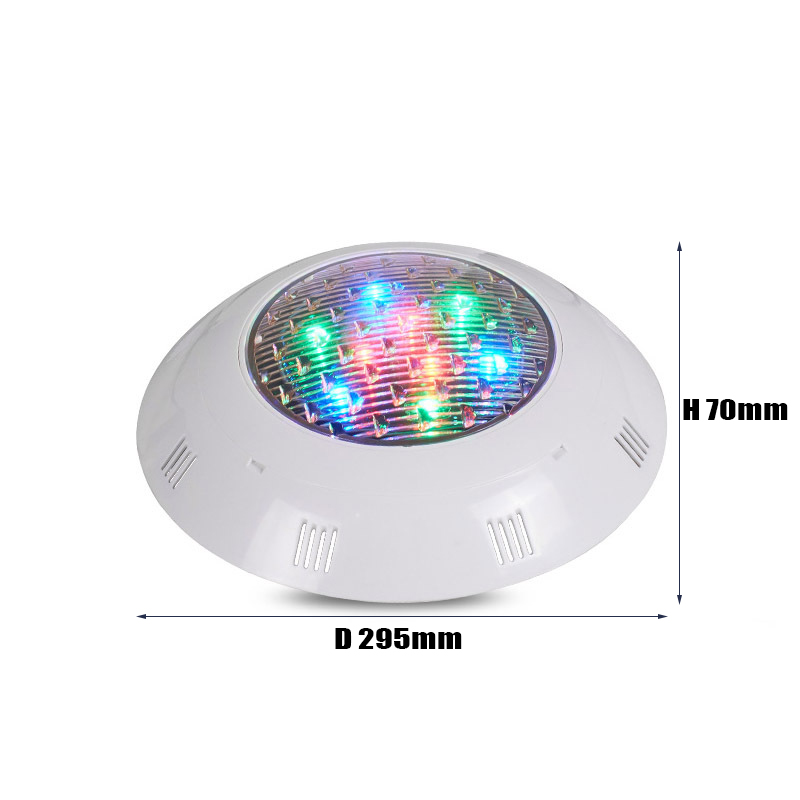 AC12V IP68 Waterproof Lamp 18/24/36/45W Swimming Pool Light with Remote Controller RGB Multi ...