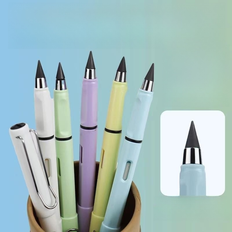 21pcs Eternal Pencil Unlimited Pencil Technology Inkless Metal Pen ...