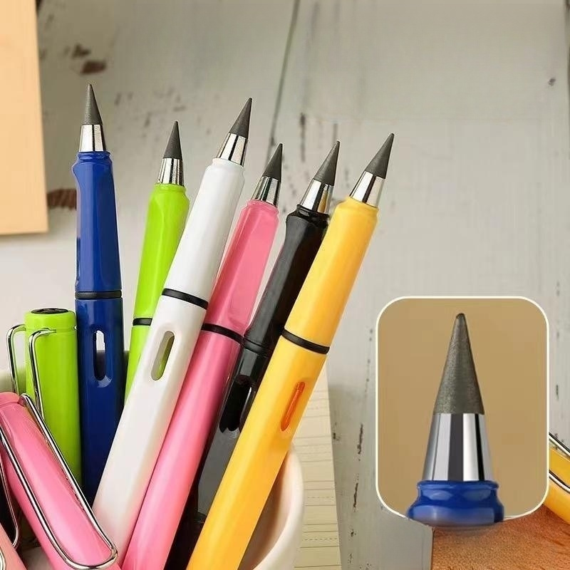 21pcs Eternal Pencil Unlimited Pencil Technology Inkless Metal Pen ...