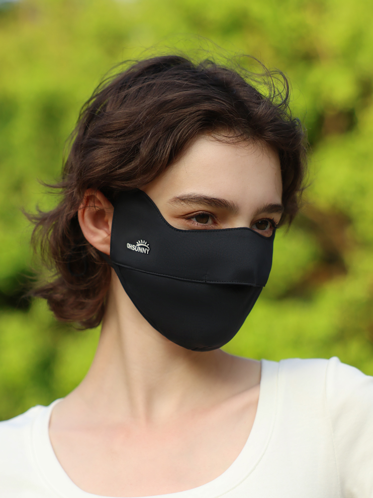 OhSunny Sun Protection Face Mask Outdoor Cycling Beach UPF50+ Unisex ...