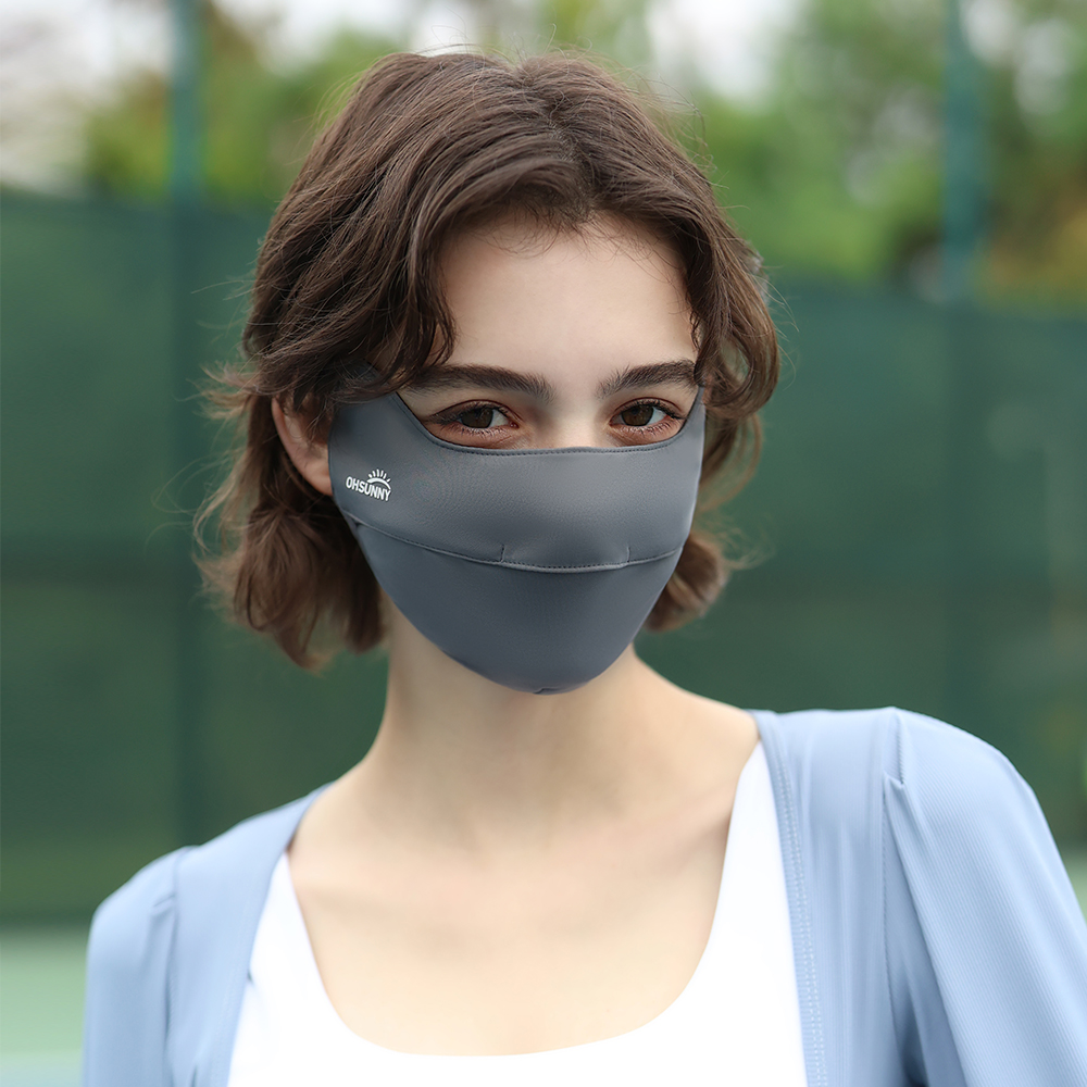OhSunny Sun Protection Face Mask Outdoor Cycling Beach UPF50+ Unisex ...