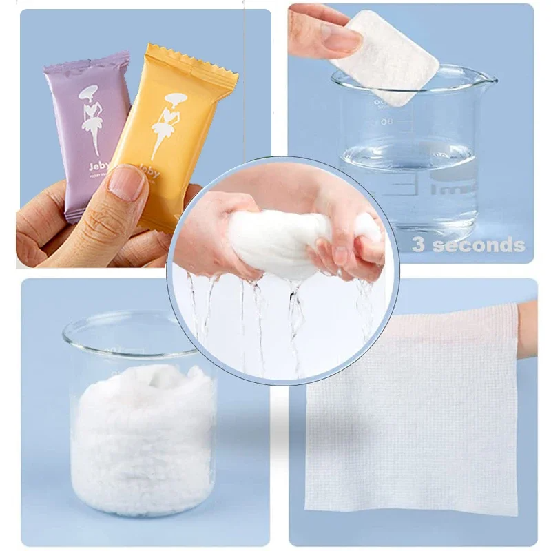 Disposable Washcloths: Thickened Compressed Travel Towels for Face ...