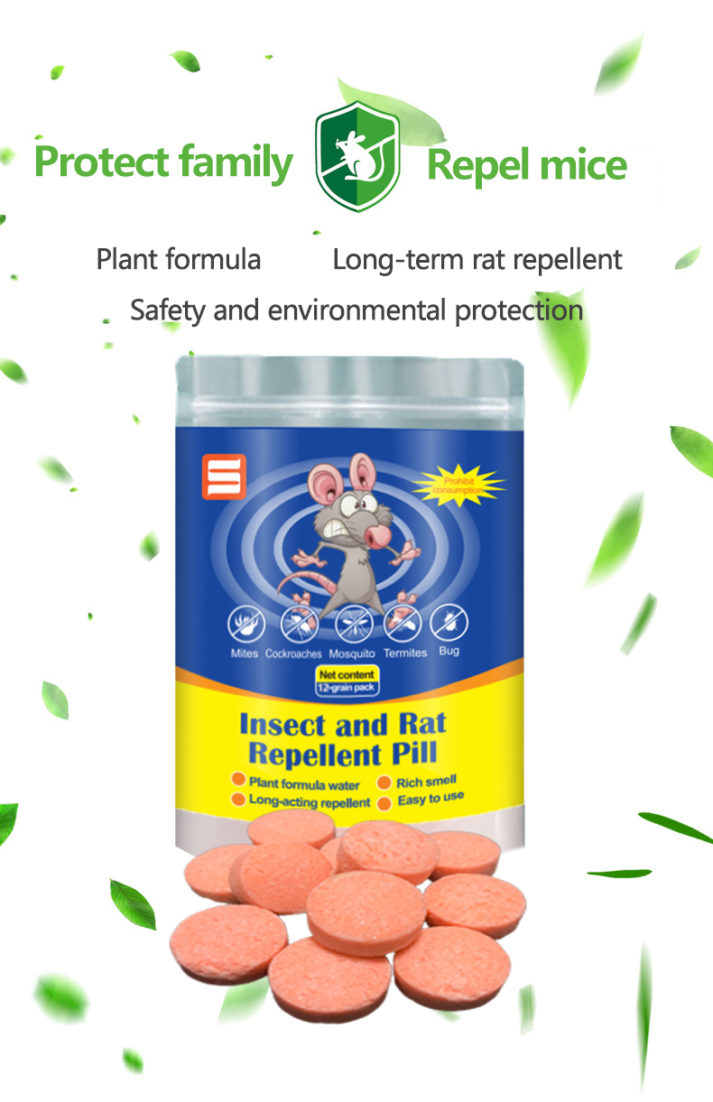 Leave one tube for 10 years HB rat repellent gel mouse repellent ...