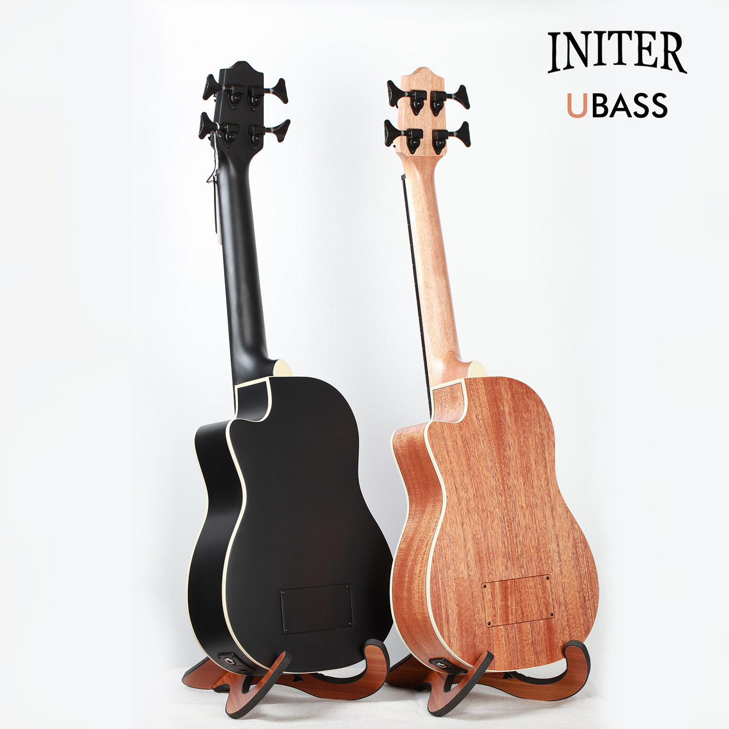 【ready stock】30inch INITER ukulele bass Mahogany Ubass Fretted or ...