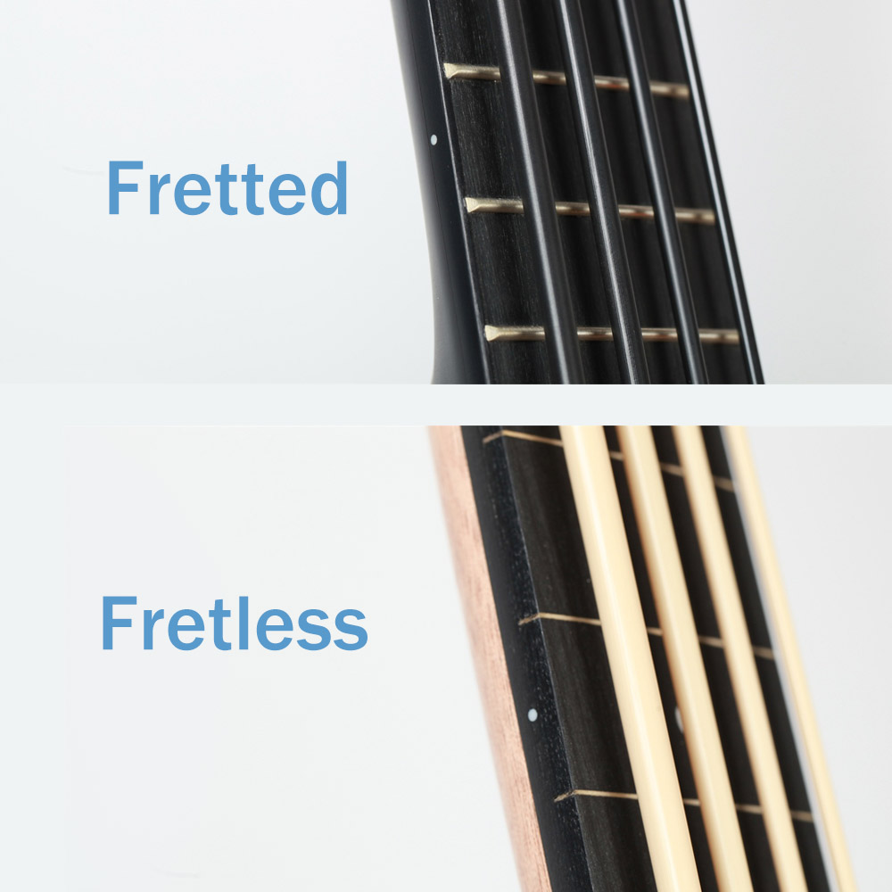 【ready stock】30inch INITER ukulele bass Mahogany Ubass Fretted or ...