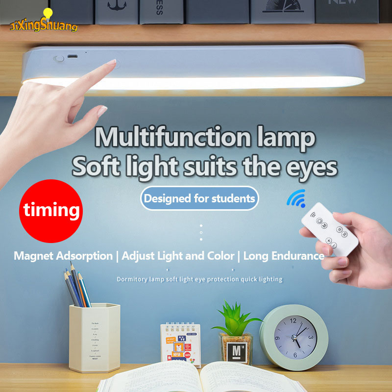 3 Colors Motion Sensor Light LED Desk Lamp USB Wireless Rechargeable ...