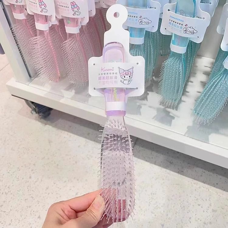 Miniso MINISO MINISO Sanrio Wet Dry Scalp Health Massage Comb Household ...