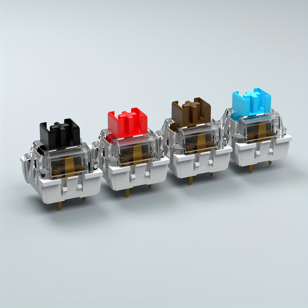 35PCS,, Mechanical Keyboard Switch,Linear Clicky Tactile Switch, Linear ...