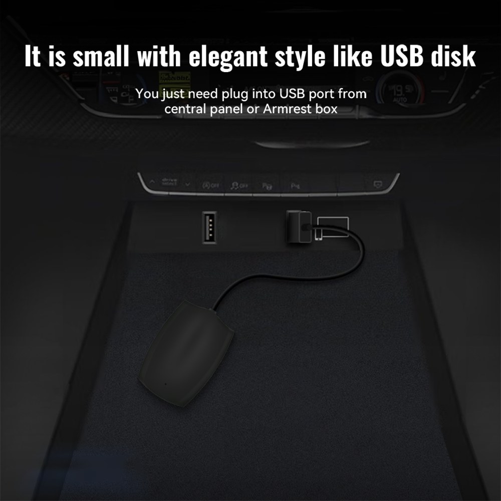 XUDA For Toyota Smart Carplay AI Box 2 In 1 Wired to Wireless Mini Car ...