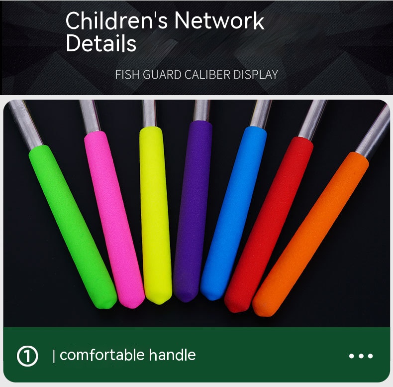 Children Small Dip Net Colorful Children's Small Net Pocket Insect Net ...