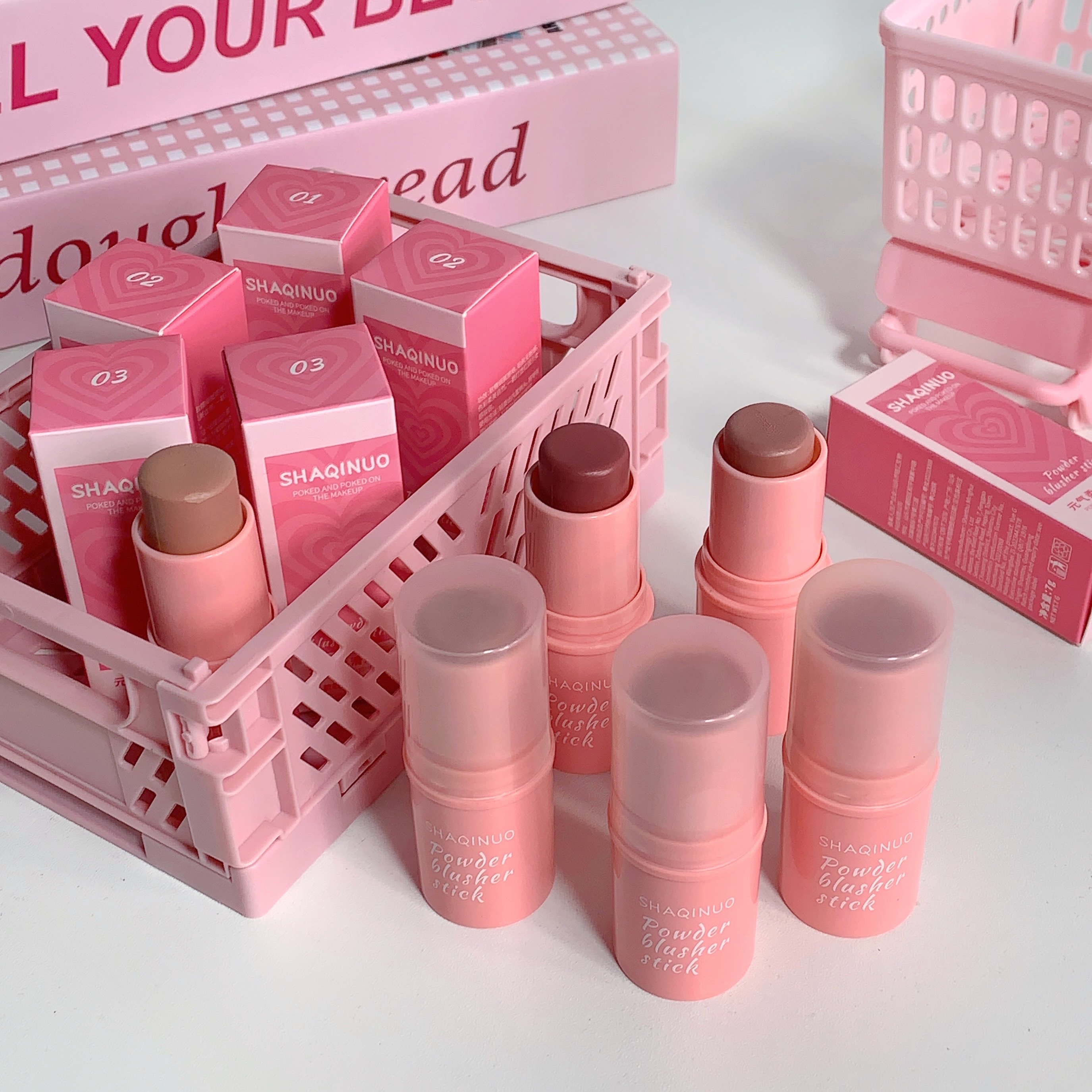 Creamy Blush Stick Low Saturating Smooth Blush, Soft Mist Matte Natural ...