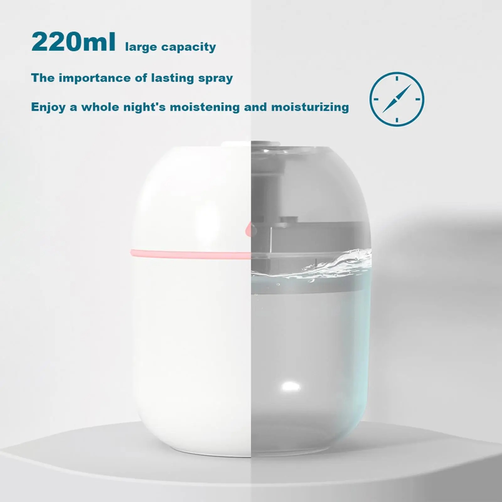 USB Aroma Diffuser Humidifier Sprayer Portable Home Appliance 220ml ...