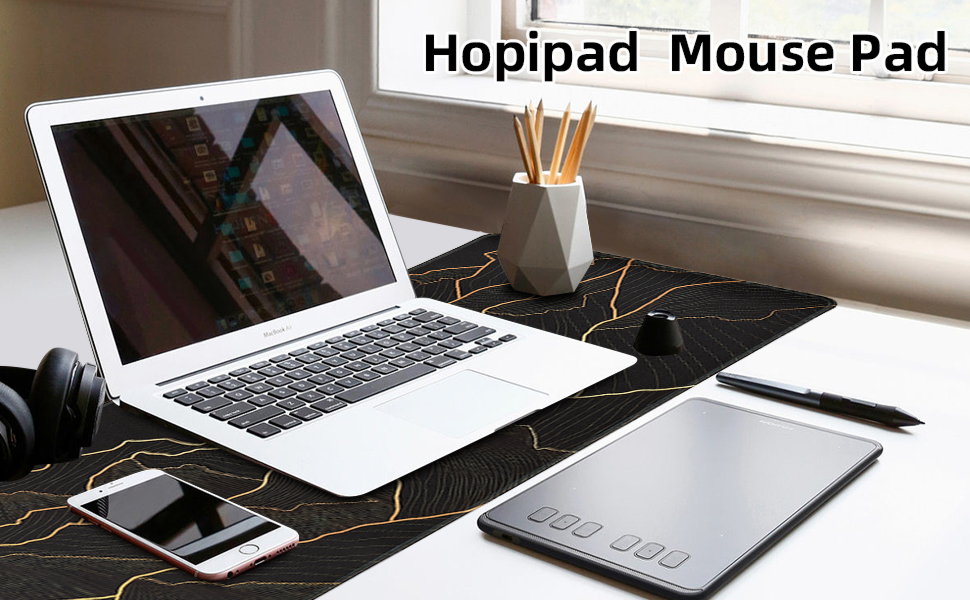 Large Mouse Pad, Office Gaming Table Mat, Non-Slip Base Washable Mouse ...