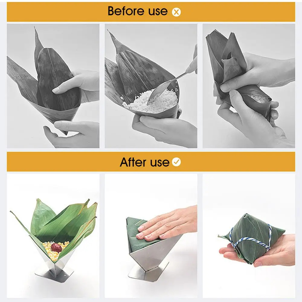Traditional Chinese Food Dragon Boat Festival Zongzi Mold Sticky Rice ...