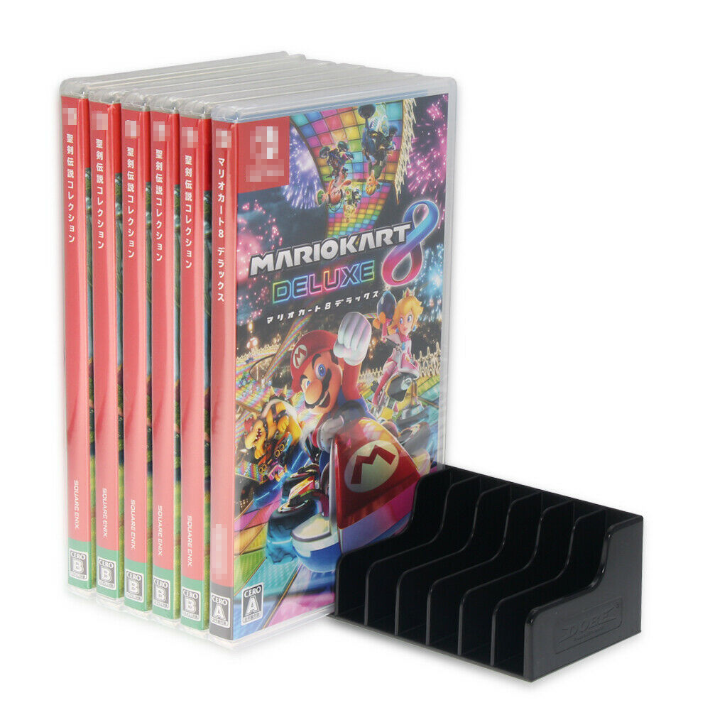 2Pcs/Set Game Card Box Storage Stand 24Pcs CD Disk Holder Support For ...