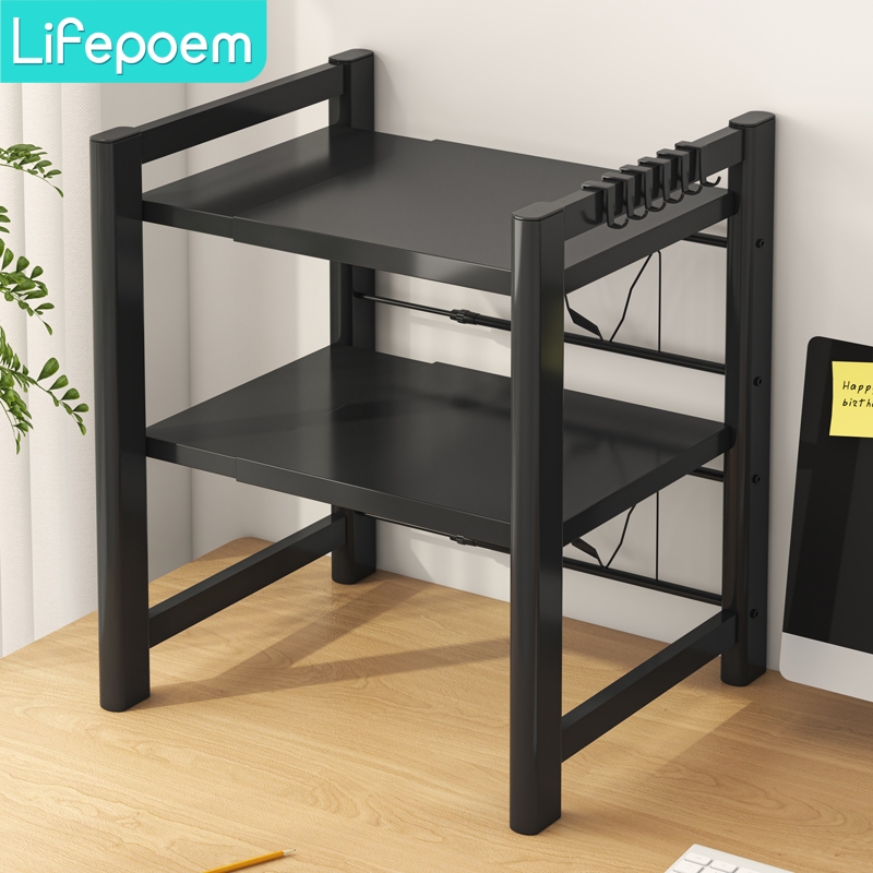 Printer Rack Desktop Rack Multi-Layer Printer Shelf Meja Printer Office ...