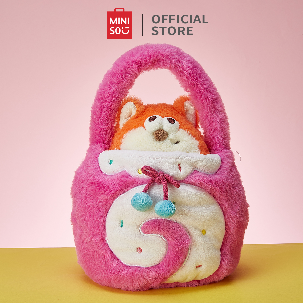 Miniso X Dun Dun Pillow Doll 6 Inch Plush Doll Cute Toys Baby Pillow ...