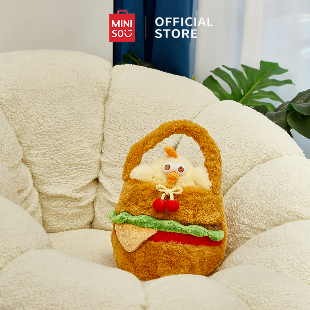 Miniso X Dun Dun Pillow Doll 6 Inch Plush Doll Cute Toys Baby Pillow ...