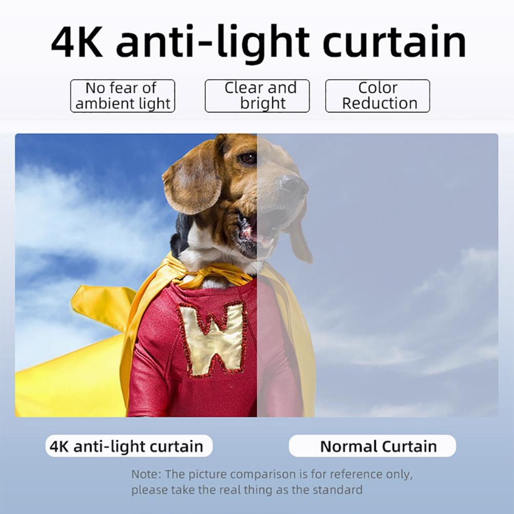 EXPOSE 3D Simple Folding Metal Anti-Light Portable Screen Projector (84 ...