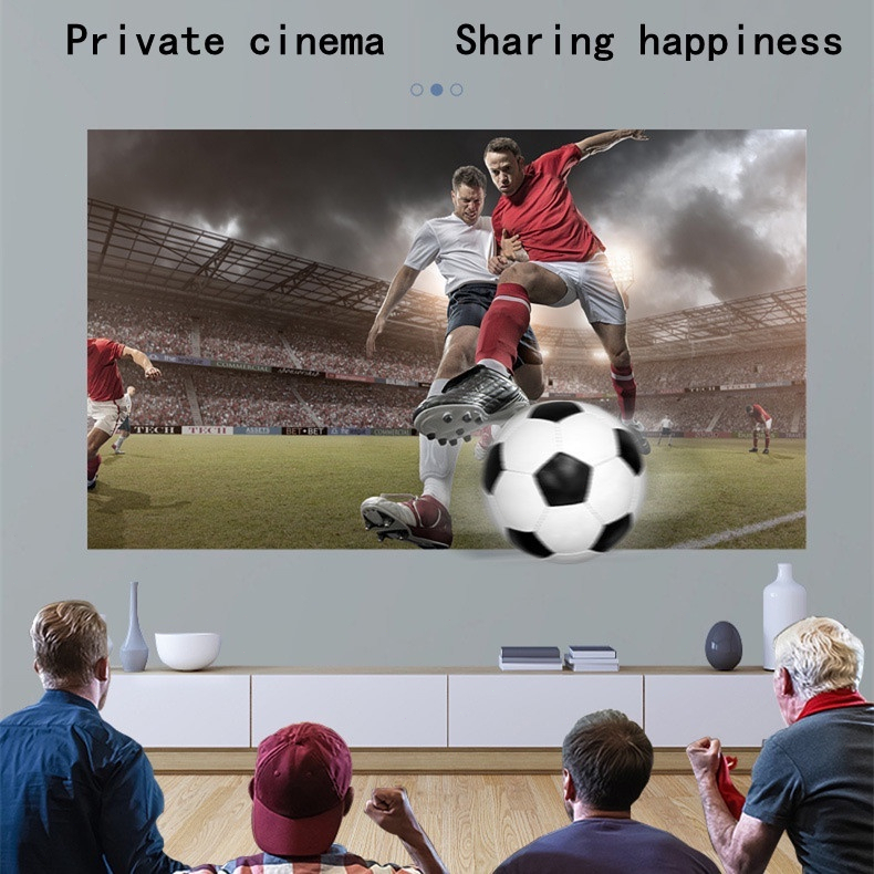 EXPOSE 3D Simple Folding Metal Anti-Light Portable Screen Projector (84 ...