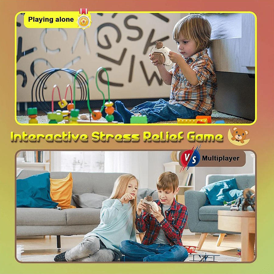 Children's Press Joy Quick Push Game Machine With Punching Mouse ...