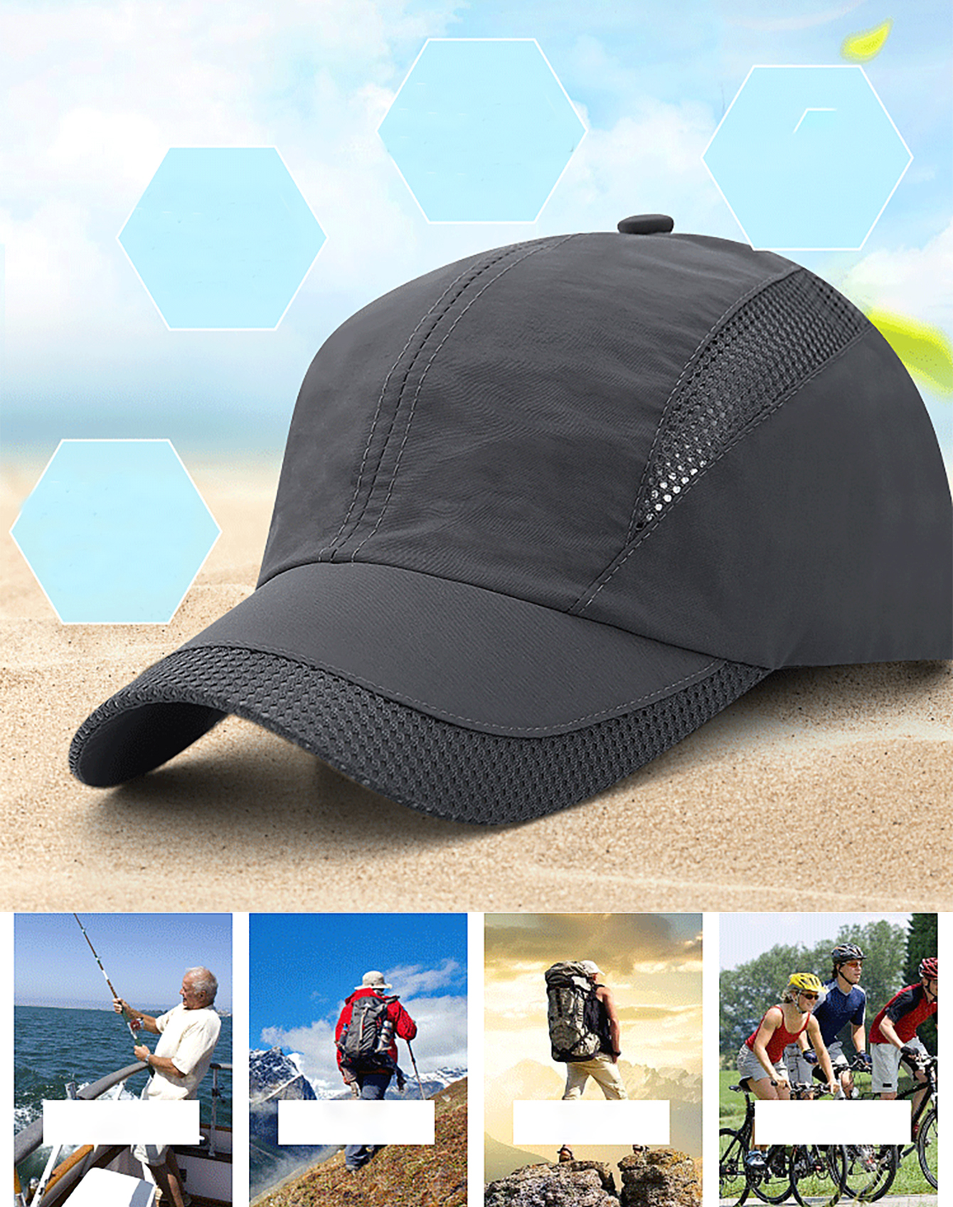 Hat Men Korean Version Peaked Cap Outdoor Sun Hat Baseball Cap Casual ...