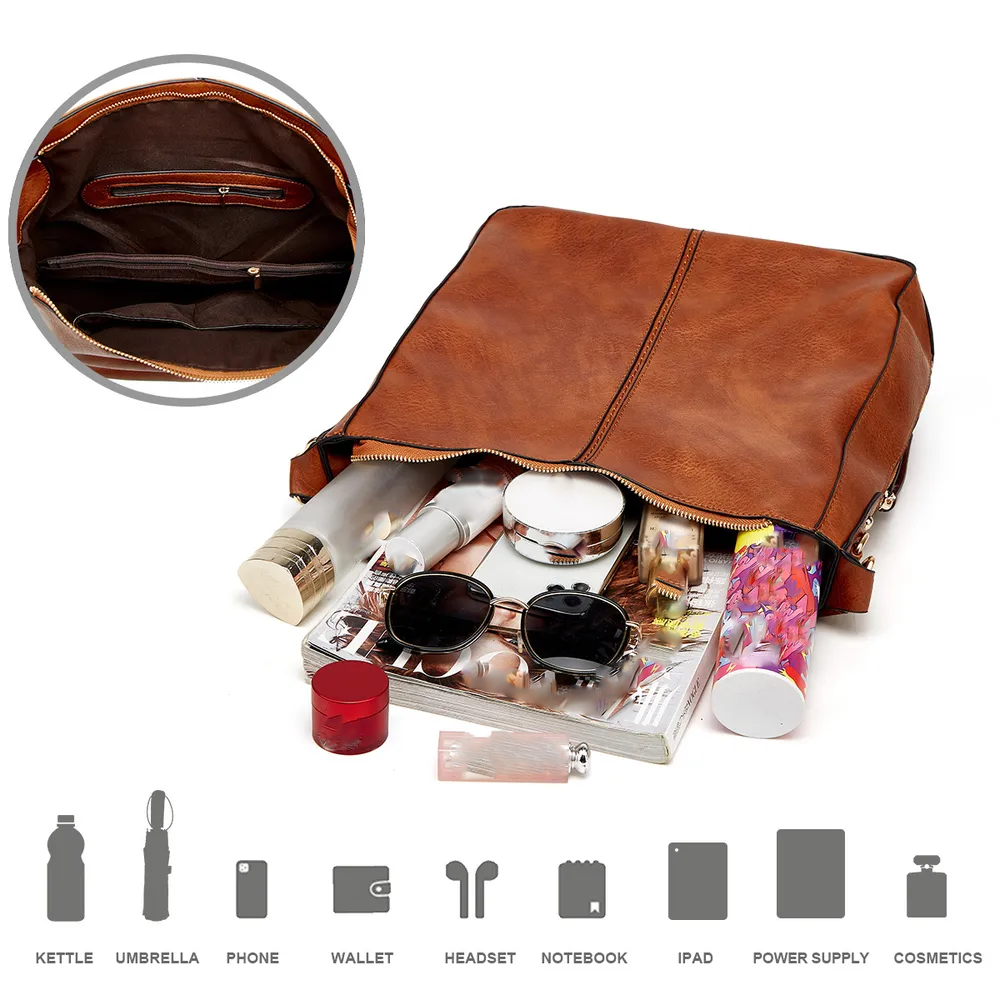 Shoulder Bags for Women Luxury Handbags Designer Vintage Tote | Shopee ...