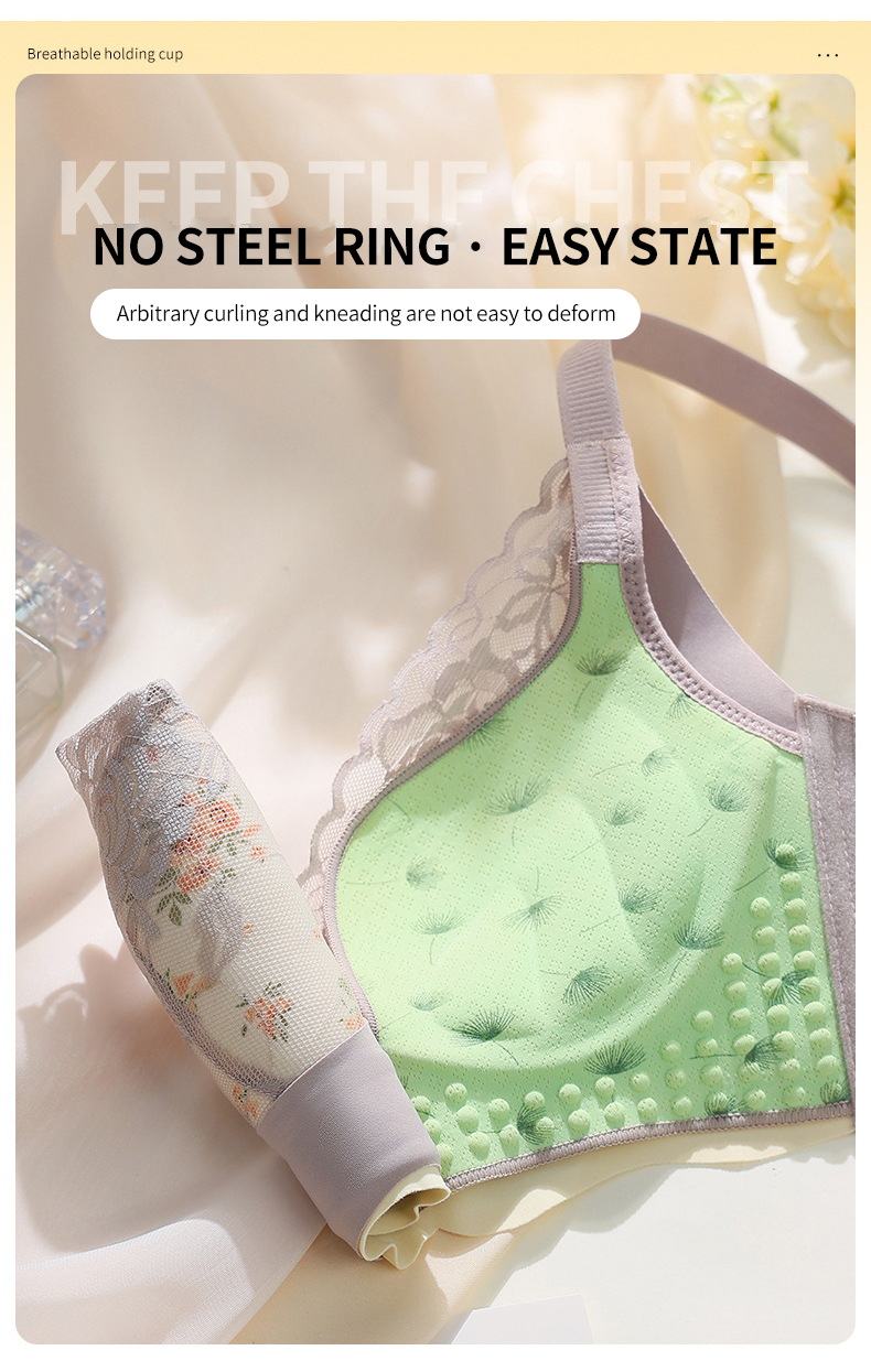 FallSweet Plus Size Lace Bras for Women Sexy Push Up Lingerie Underwear ...