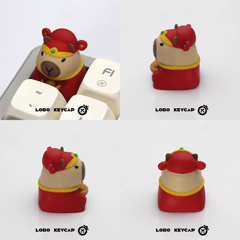 Capybara keycaps keycaps Mechanical Keyboard Dedicated Button Cute ESC ...