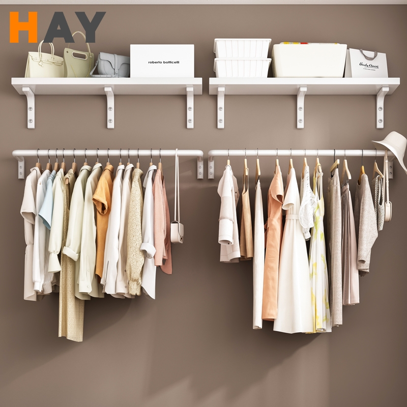Clothes Hanger Clothes Rack Clothes Bar 120/100/80/60CM Besi Gantung ...