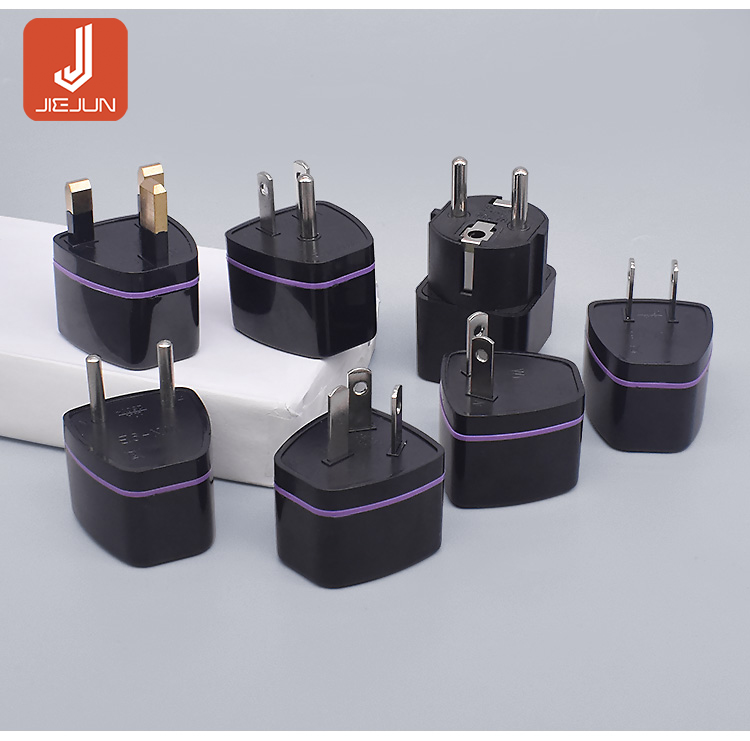 Universal AU UK US EU Plug Adapter US to EU Converter Black/White ...
