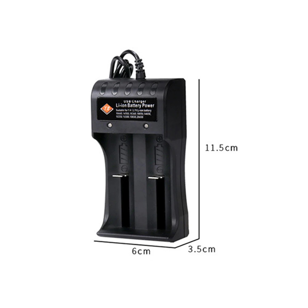 Cityork USB 18650 lithium Fast charger 1 2 4 slot Lipo Li-ion ...