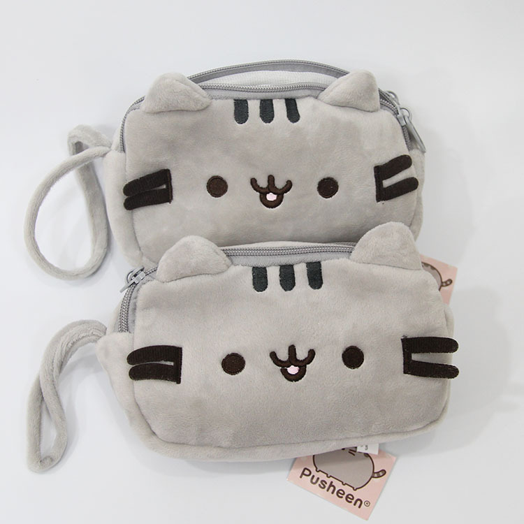 20cm Cute Cartoon Pusheen Zero Wallet Plush Soft Stuffed Animal Pusheen ...