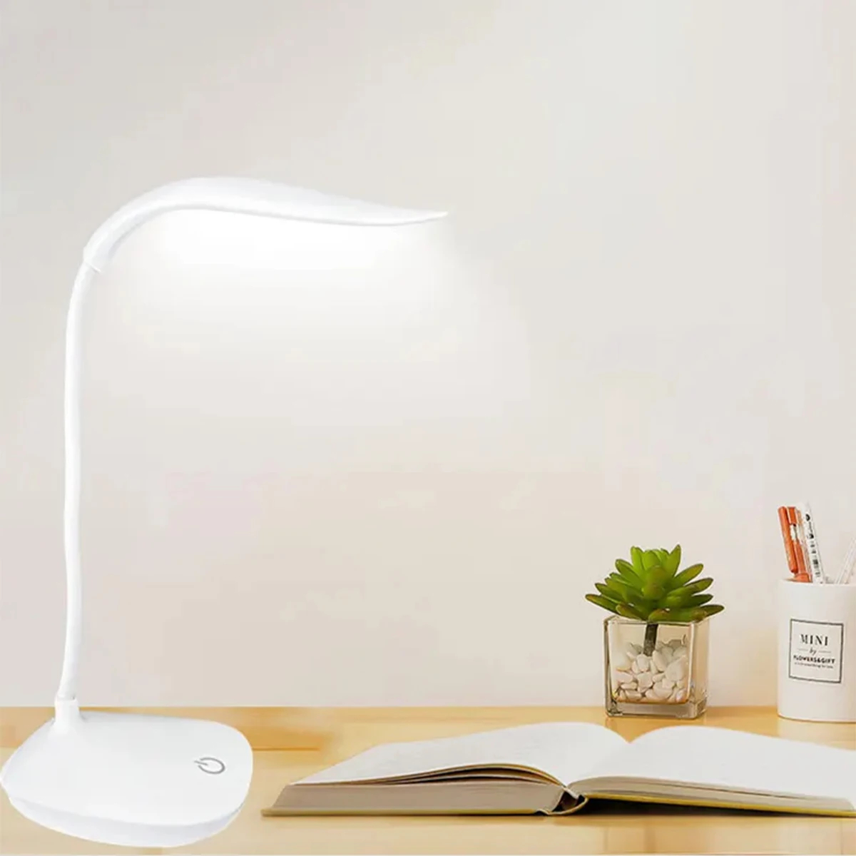 Led Desk Lamp Night Light Study Eye Protection Lamp USB Rechargeable 3 ...