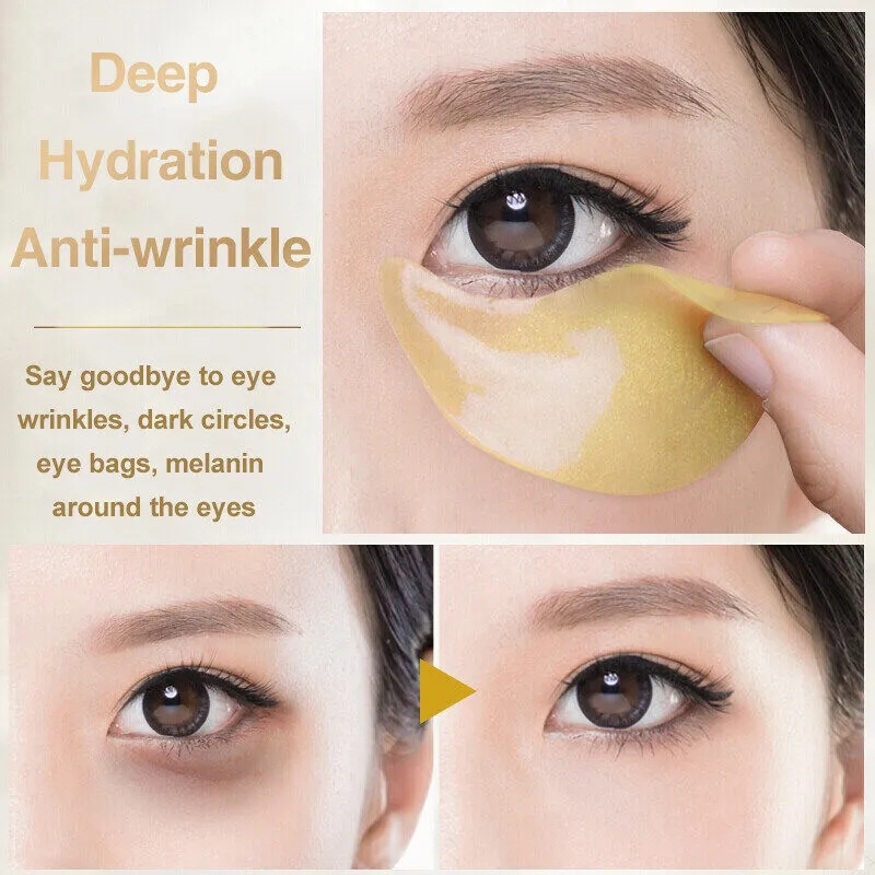 Eye facial mask dark under-eye circles Removing eye bags Eliminate ...