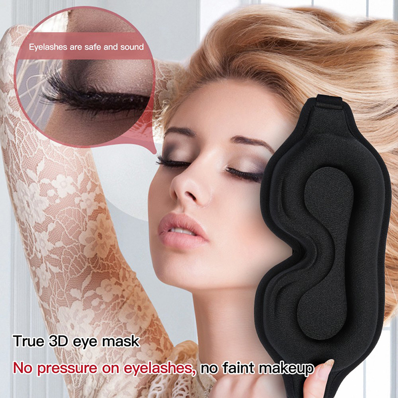 KIPRUN 3D Memory Foam Sleep Eye Mask, 100% Blackout Sleep Mask for ...