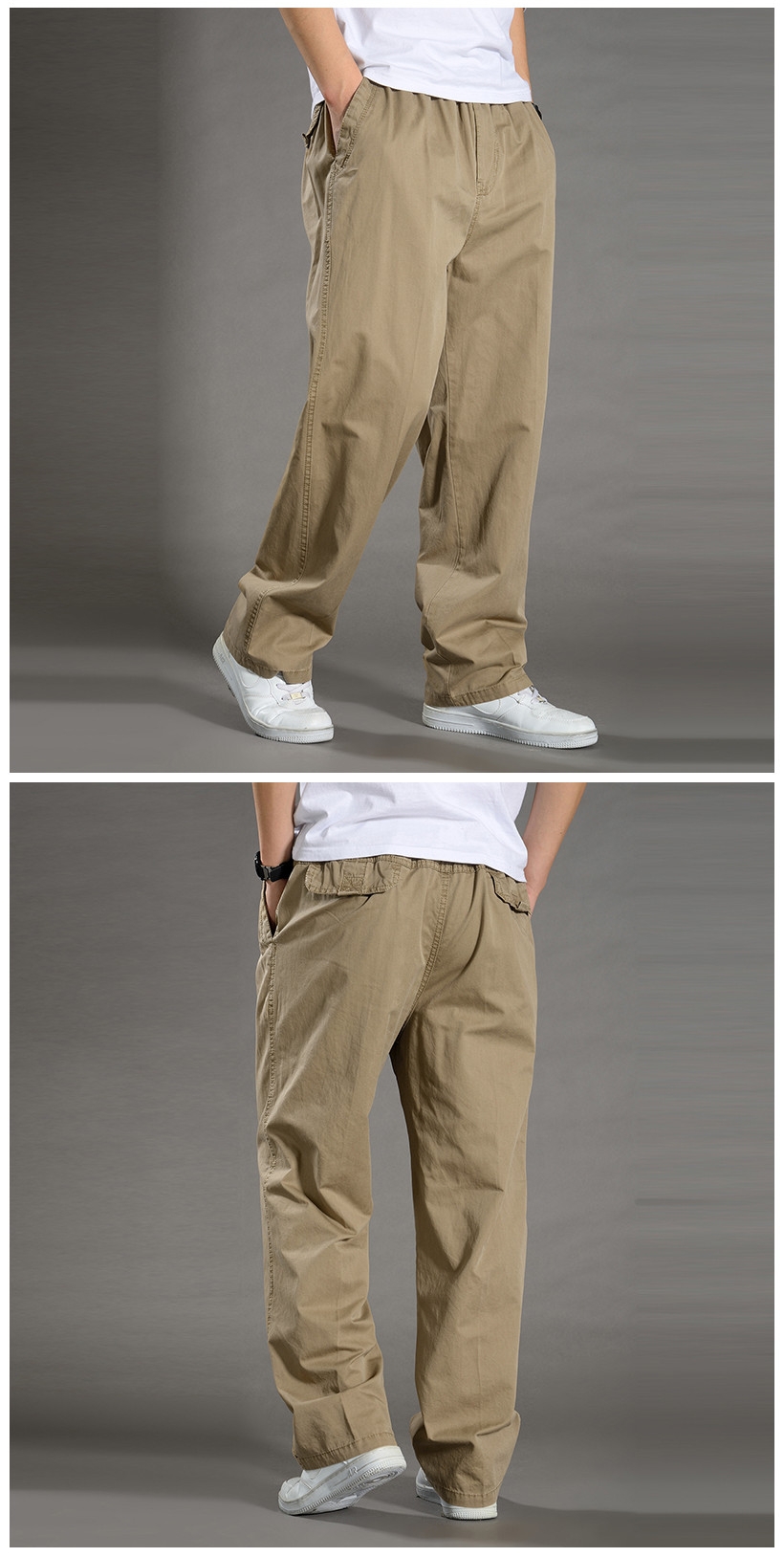 【READY STOCK】ProMan Long Pants Male Five Colorsm-4Xl Pure Cotton Men's ...