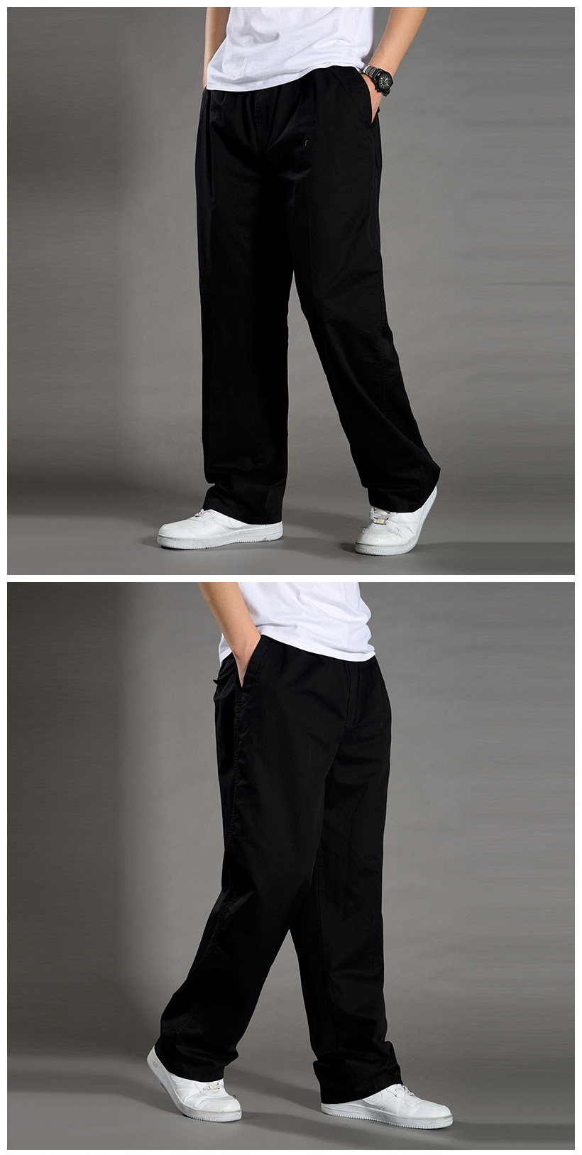 【READY STOCK】ProMan Long Pants Male Five Colorsm-4Xl Pure Cotton Men's ...