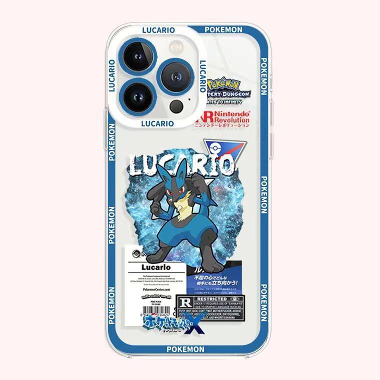 Cartoon Pokemon Jigglypuff/Snorlax/Lucario/Greninja Soft Phone Case For ...