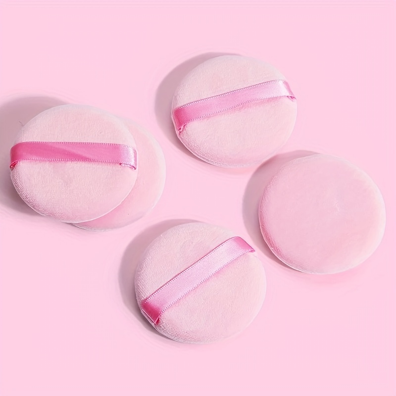 High-density Flocking Ultra-Thin Pressed Powder Setting Powder Puff ...
