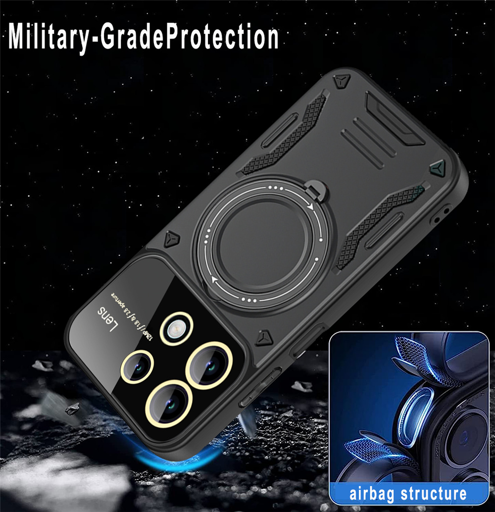 Huawei Honor X9B / X8B / X7B Shockproof Armor Hard Case Cover With ...