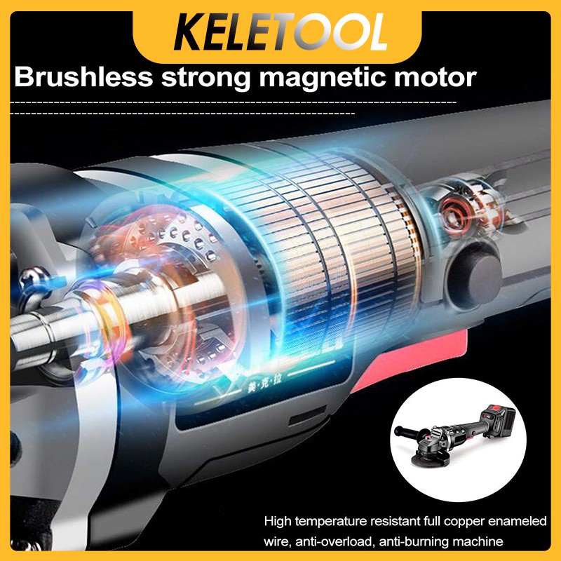 Heavy Duty Mini Angle Grinder Cordless Makita 磨机 Gerenda Grender ...