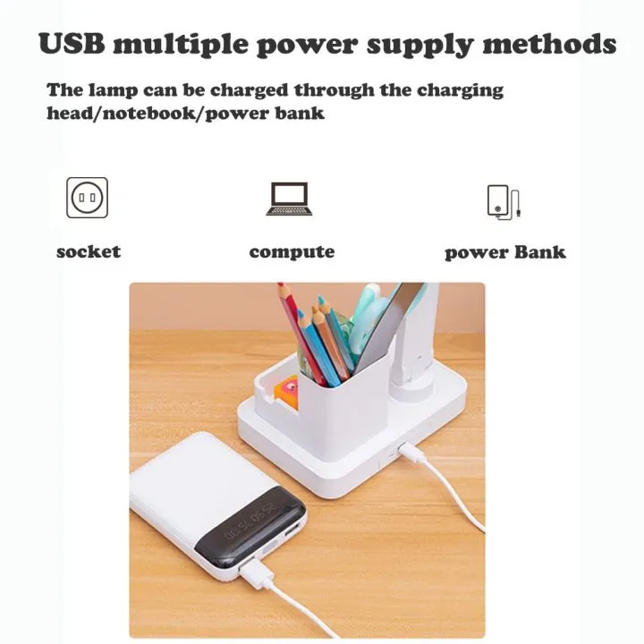 【Malaysia Spot Sale】Adjustable Study Table Lamp Learning LED Desk Lamp ...