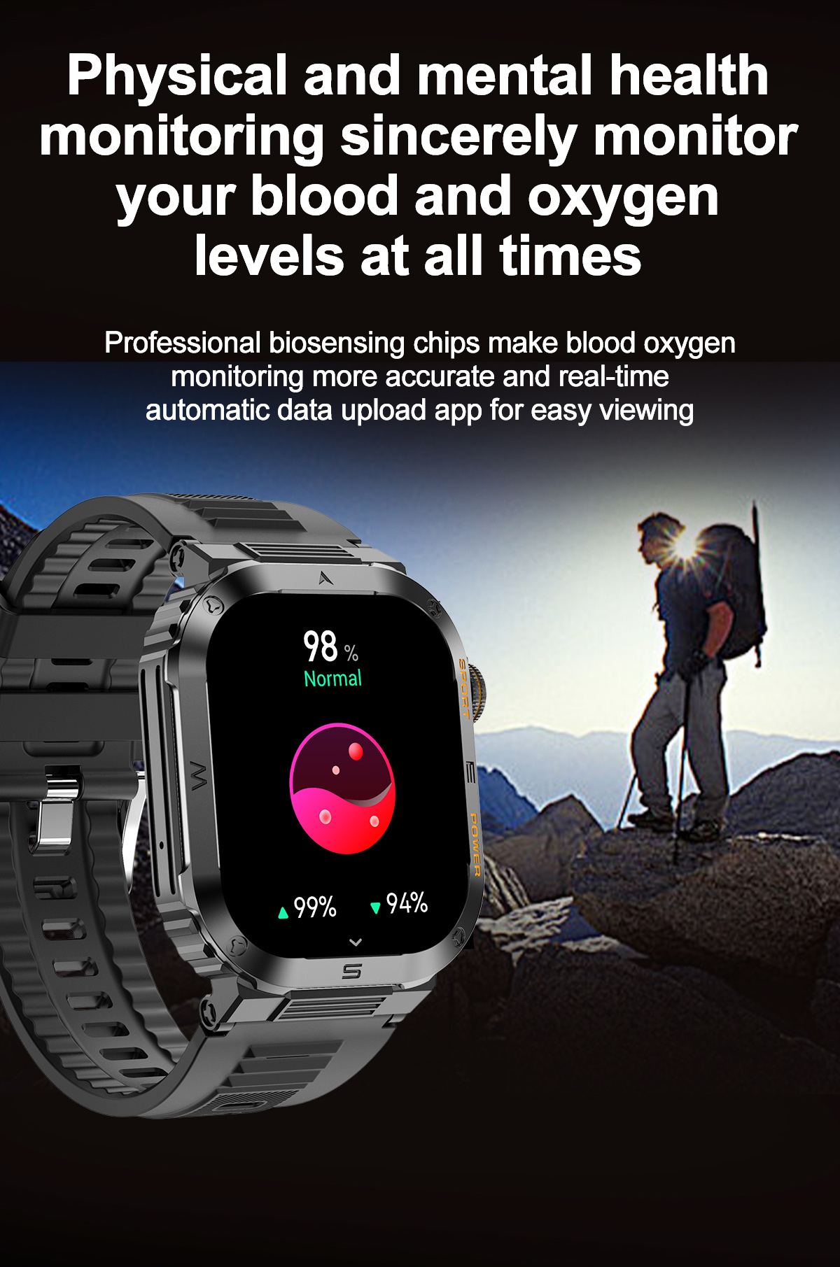 LIGE Jam Tangan Smart Watches Men 100+ Sports IP68 Waterproof Bluetooth ...