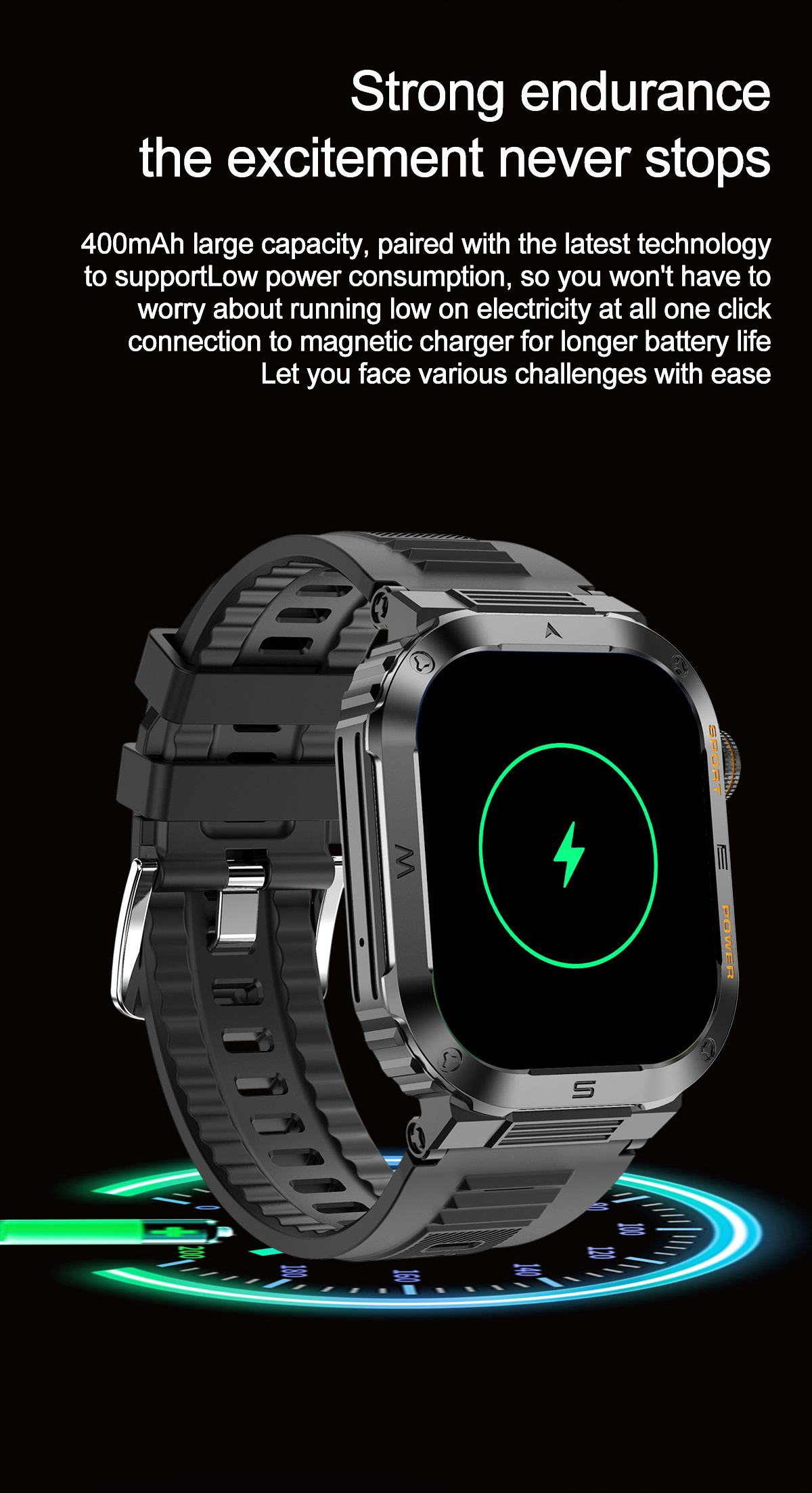 LIGE Jam Tangan Smart Watches Men 100+ Sports IP68 Waterproof Bluetooth ...