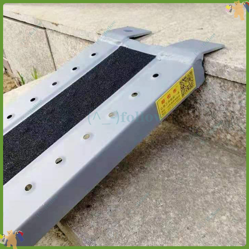 Wheelchair Upstairs Portable Barrier-Free Ramp Board Motorcycle ...