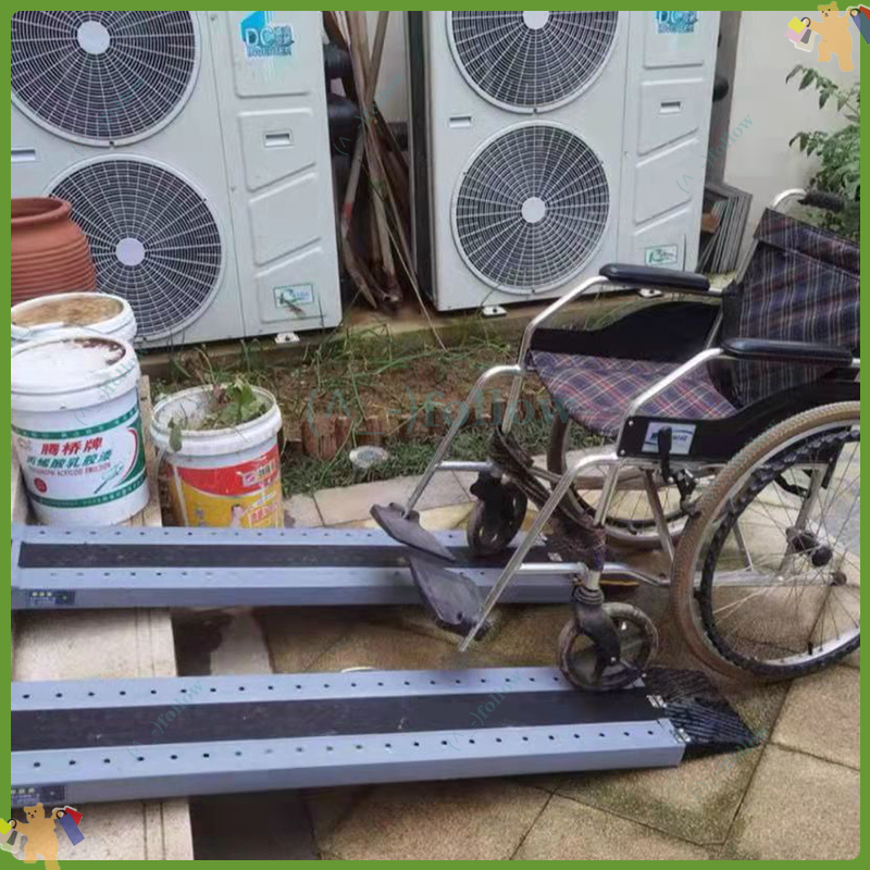 Wheelchair Upstairs Portable Barrier-Free Ramp Board Motorcycle ...